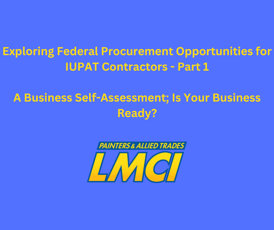 Exploring Federal Procurement Opportunities for IUPAT Contractors ...